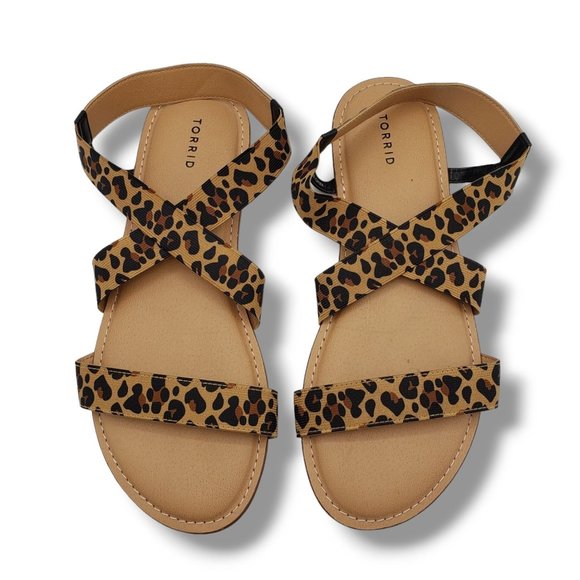 torrid | Shoes | Torrid Stretch Band Sandal Womens 2 Ww Extra Wide ...